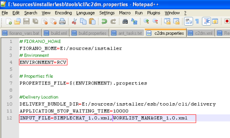 Configuring Command Line Interface in Environment