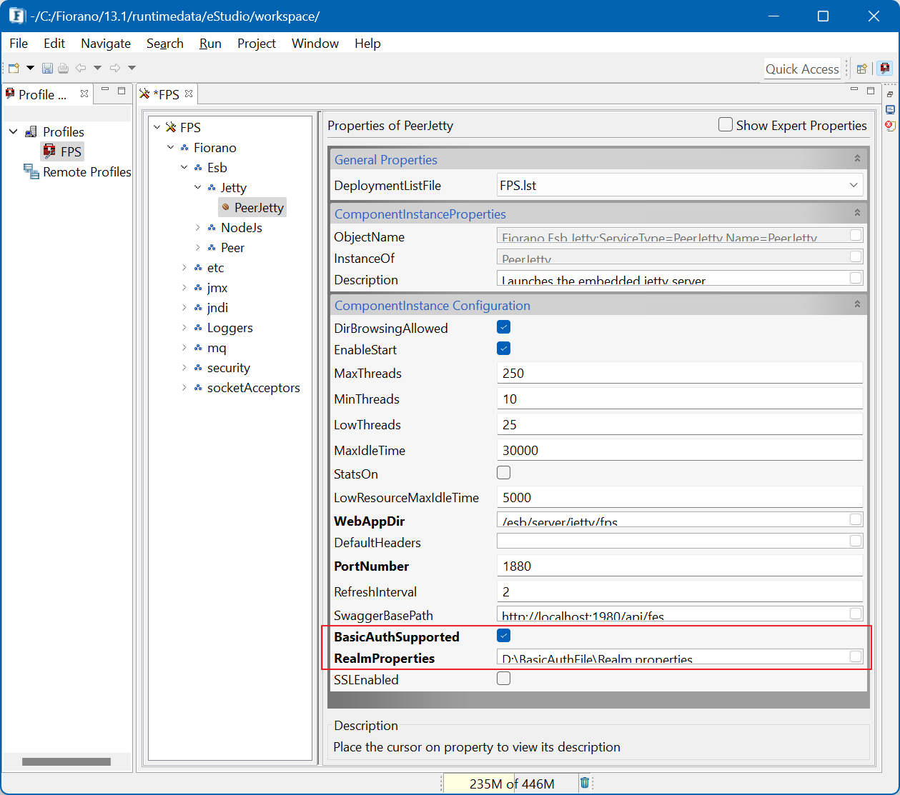 Using Basic Authentication With The Jetty Server